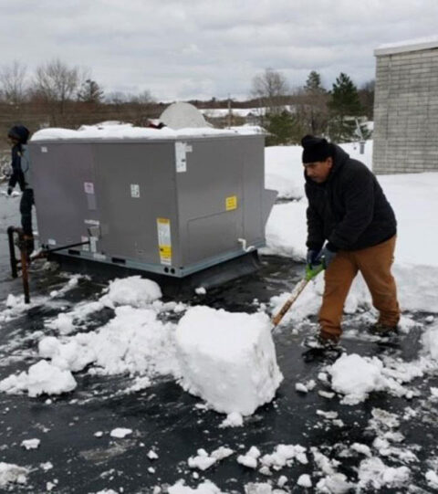 Roof Snow Removal | NJ | Commercial Roof Snow Service